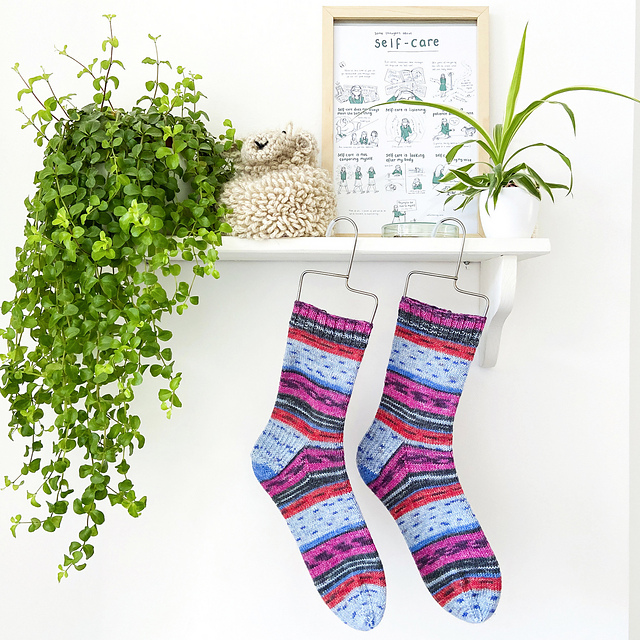 Ravelry: Basic Magic Loop Socks pattern by Mirjam Molenbeek