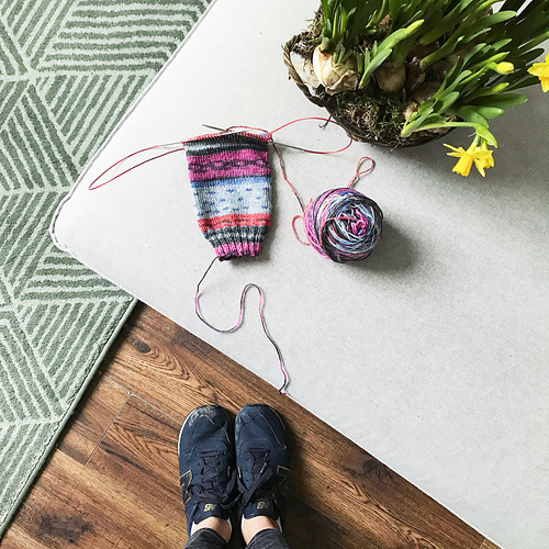 Ravelry: Basic Magic Loop Socks pattern by Mirjam Molenbeek