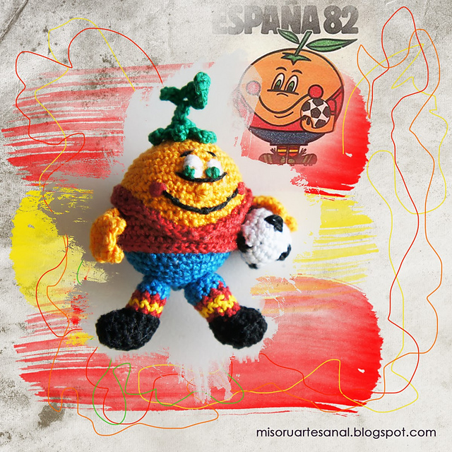 Ravelry: Naranjito, la Mascota del Mundial de Fútbol España'82 pattern ...