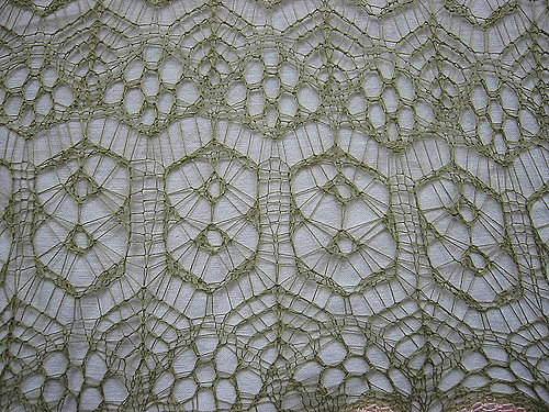 Ravelry: Wedding Ring Shawl pattern by Heirloom Knitting