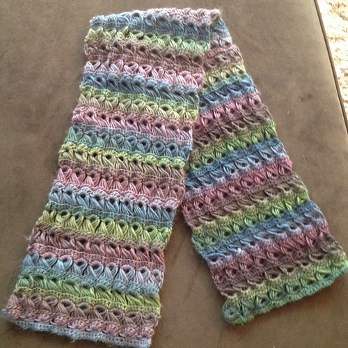 Ravelry: Simple Broomstick Lace Scarf pattern by Barbara H. Van Elsen