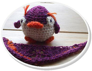 Ravelry: The Penguin Lady Detective Shawl pattern by Miss Rosemary