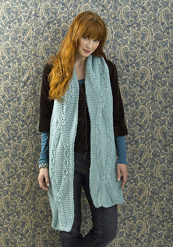 Ravelry: Aqua Blue Scarf pattern by Nancy Smith