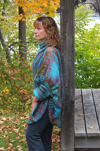 Ravelry: Side To Side Poncho 204 pattern by Michelle Porter