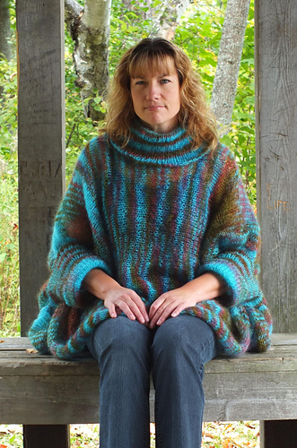 Ravelry: Side To Side Poncho 204 pattern by Michelle Porter