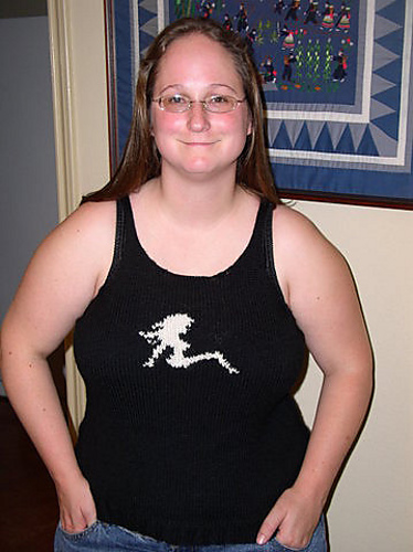 Ravelry: Mud Flap Girl Tank Top pattern by Jenna Adorno