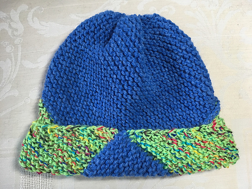 Ravelry: Two Triangle Hat pattern by Deb Gemmell