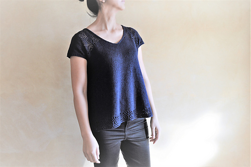 Ravelry: GINGA TOP pattern by Yoko Johnston