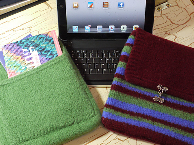 Ravelry: Felted iPad Case pattern by Marlene Sigel