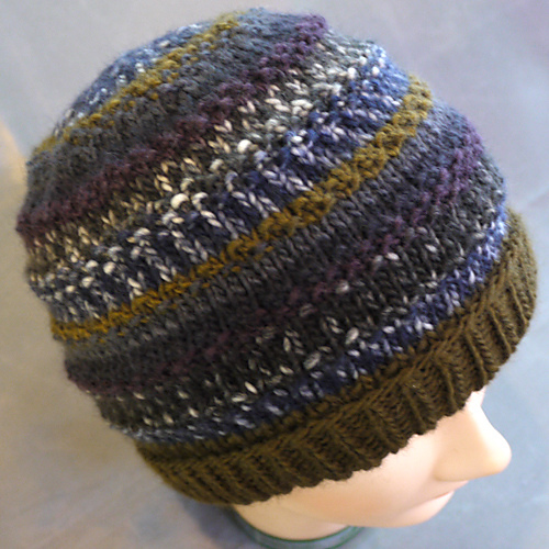 Ravelry: Two-Needle Self-Striping Hat and Mitten Set pattern by Marlene ...