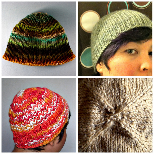 Ravelry: Top-Down Ribbed Beanie pattern by MK Carroll