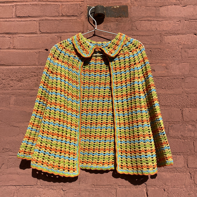 Ravelry: The Rainbow Jacket pattern by Michelle Jones MMMaking