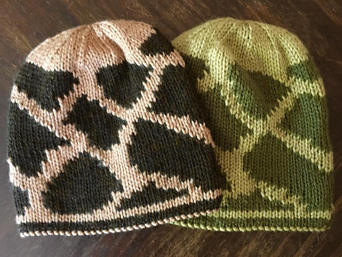 Ravelry: Double Knit Camo Hat pattern by Mary Ann Moran