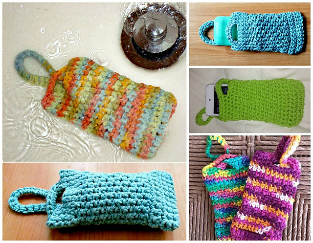 Ravelry: Gaggle of Gifts-Soapsaver Sak pattern by Lisa Jelle