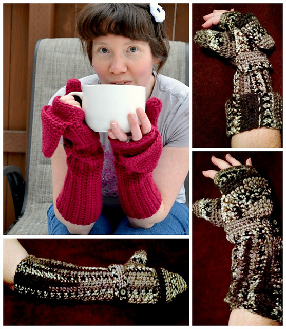 Ravelry: Convertible Mittens pattern by Lisa Jelle