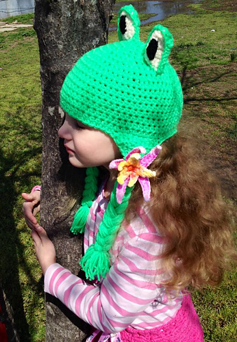 Ravelry: Friendly Frog Hat pattern by Lisa Jelle