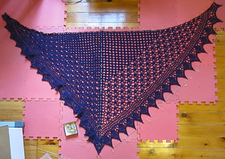 Ravelry: mng's Erma Spring Shawl