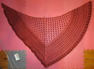 Ravelry: mng's Ora Jean Shawl