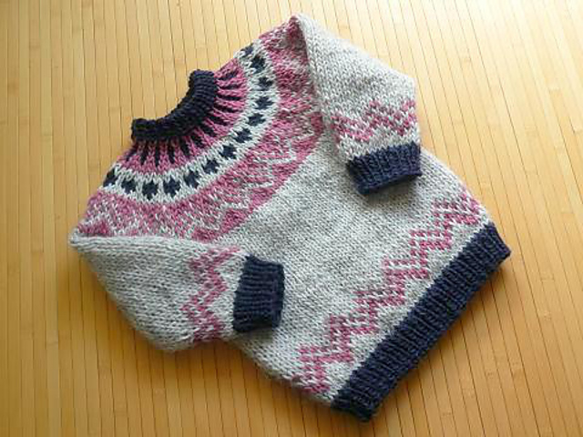 Ravelry: #28 Lopi Sweater pattern by Nihon Vogue (日本ヴォーグ社)