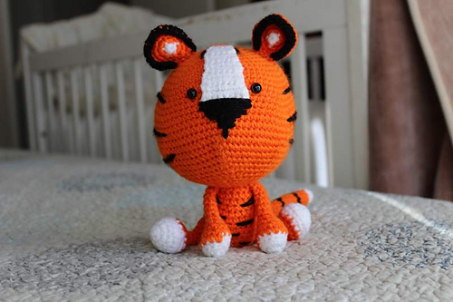 Ravelry: Amigurumi Tito The Tiger pattern by Yarn Society