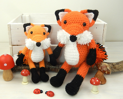 Ravelry: Fergus the Fox pattern by Moji-Moji Design