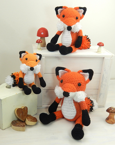 Ravelry: Fergus the Fox pattern by Moji-Moji Design