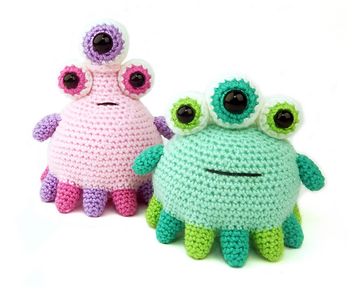 Ravelry: Tippy Toe Monsters pattern by Moji-Moji Design