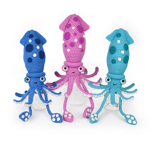 Ravelry: Sandy the Squid pattern by Moji-Moji Design