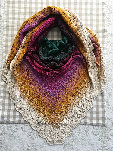 Ravelry: Jennifer Shawl pattern by Kirsten Bishop