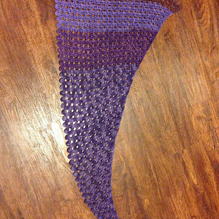 Ravelry: molecularmuse's Sideways Pebble Shawl