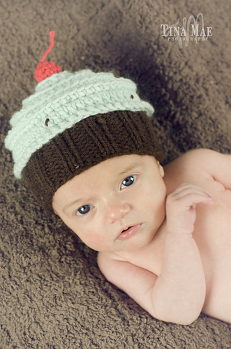 Ravelry: Baby Cakes Cupcake Hat pattern by Theresa Grant