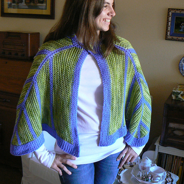 Ravelry: Fascination Cape pattern by Renee Van Hoy