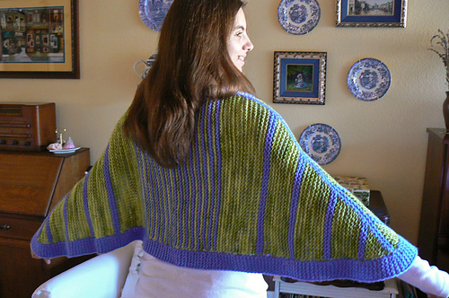 Ravelry: Fascination Cape pattern by Renee Van Hoy