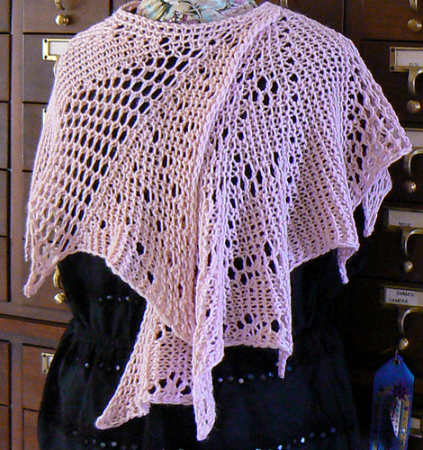 Ravelry: Wingspan in Lace for Loom Knitters pattern by Renee Van Hoy