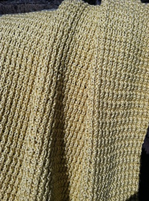 Ravelry: Ridged Rib Shawl pattern by Authentic Knitting Board