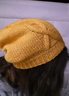 Ravelry: mommamann's Gold Ribbon Craft Hat