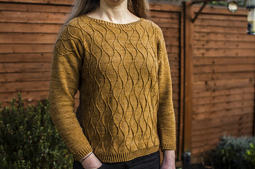 Ravelry: Waveform Sweater pattern by Helen Kennedy