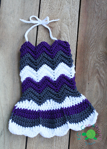 Ravelry: Ripple Halter Dress pattern by Karrie Healy