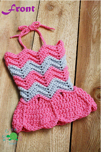 Ravelry: Ripple Halter Dress pattern by Karrie Healy