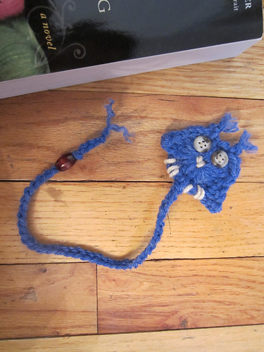 Ravelry: Crochet Owl Bookmark or Applique pattern by Heidi McGregor