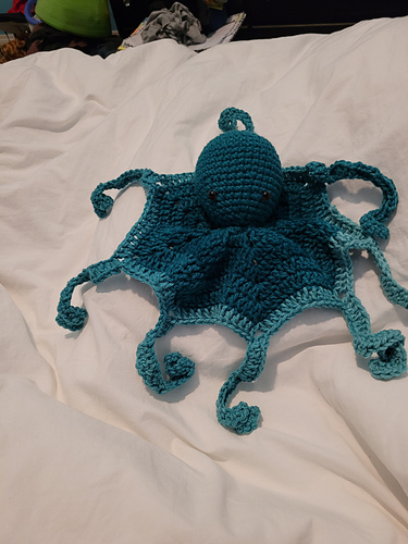 Ravelry: Ozzy the Octopus Lovey pattern by Marsha Sparks
