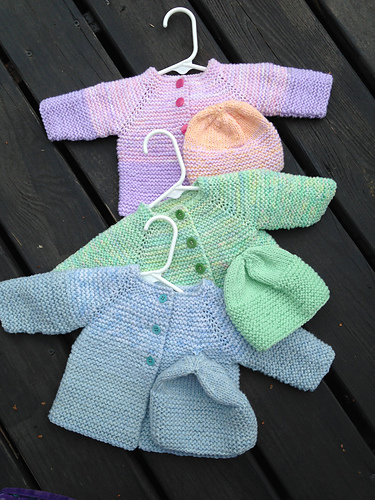 Ravelry: Babbity Baby Jacket pattern by marianna mel