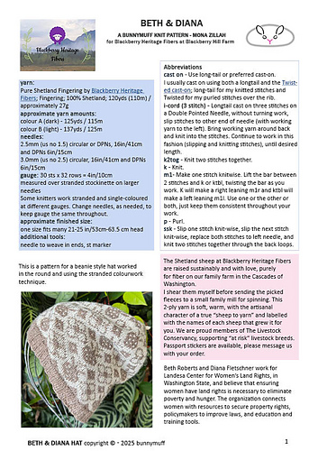 Ravelry: Beth & Diana pattern by bunnymuff - Mona Zillah