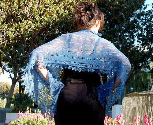 Ravelry: The Witches of Lake Enara rectangular shawl pattern by ...