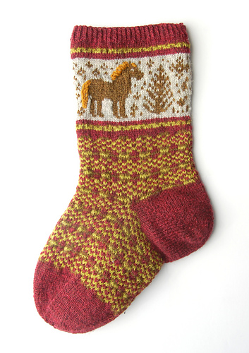 Ravelry: Solstice Glow stocking pattern by bunnymuff - Mona Zillah