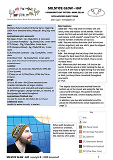 Ravelry: Solstice Glow hat pattern by bunnymuff - Mona Zillah