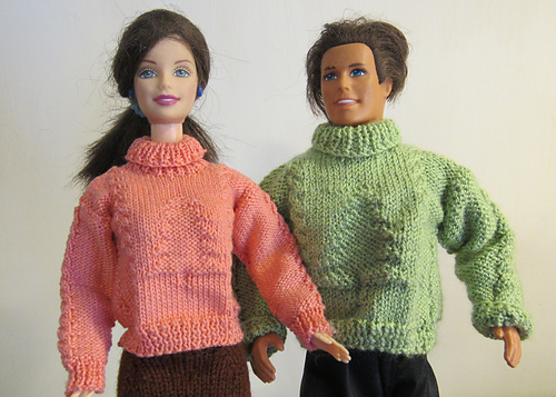 Ravelry: 1:6th scale Celyn Jumpers pattern by Frances Powell