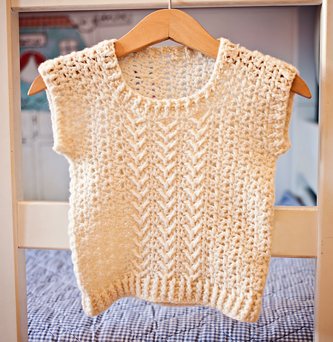 Ravelry: Chevron Vest pattern by Mon Petit Violon