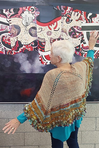 Ravelry: Moon Dance Shawl Art yarn pattern by Annette Montgomery