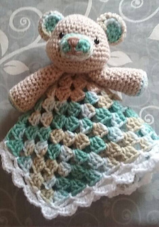 Ravelry: Beary Bluebeary Lovey pattern by LadyXxXTattoo (Brittany Orr)
